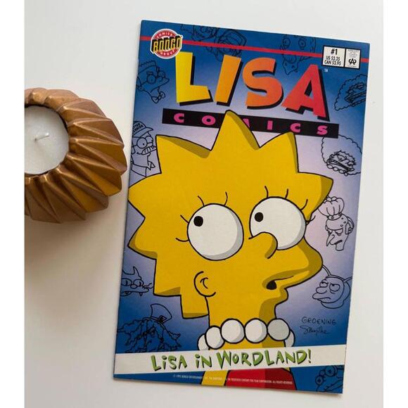 BONGO | Other | Lisa Comics 1995 Vintage Simpsons Comic Book | Poshmark